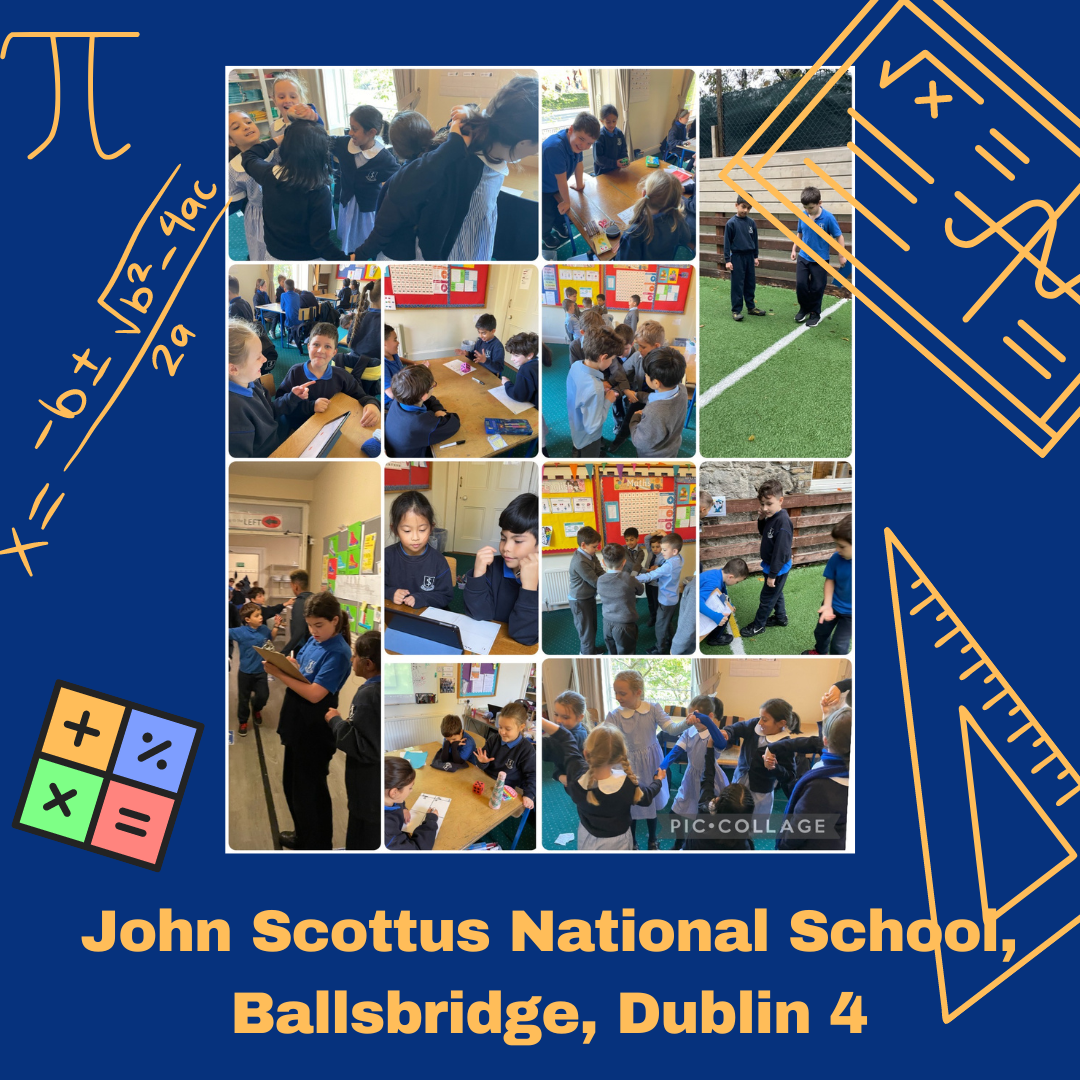 Maths Week With 3rd Class! - John Scottus National School